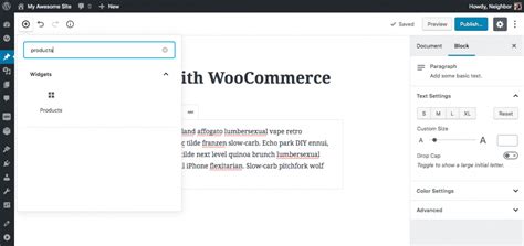 Gutenberg And WooCommerce Working With Product Blocks Robot Ninja