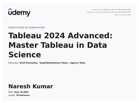 Tableau Datascience Visualization Learning Dataanalytics Udemy