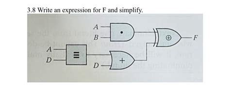 Solved Write An Expression For F And Simplify Chegg Com