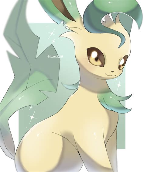Leafeon Pokemon Drawn By Iwasi Danbooru