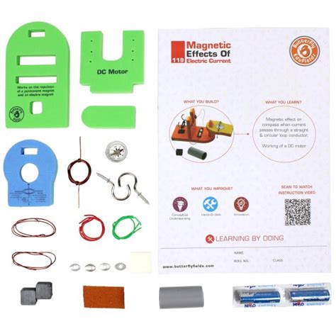 Make A Dc Motor Electromagnetism Physics Project Kit