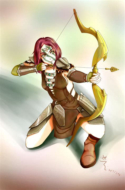 Aela The Huntress By Chocolate3407 On Deviantart