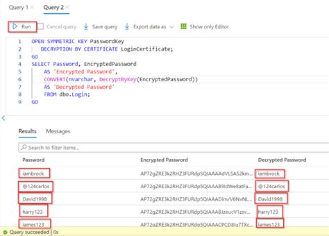 Azure Sql Database Column Encryption