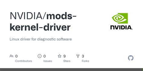 Github Nvidiamods Kernel Driver Linux Driver For Diagnostic Software