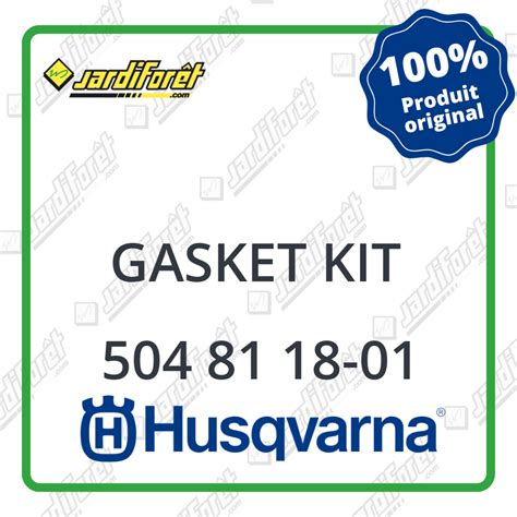 Gasket kit Husqvarna 504 81 18 01 Jardiforêt