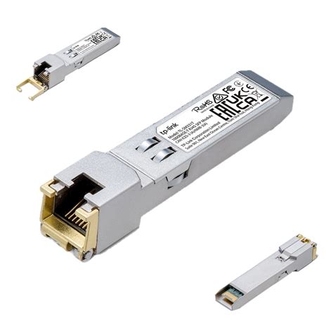 Tp Link Omada Tl Sm331t Módulo Gbic Sfp Rj45 1g Base T Tl Sm