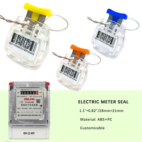 Electric Meter Tamper Seal At Salvador Kress Blog