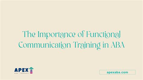 The Role Of Aba Therapy In Enhancing Communication Skills Apex Aba Therapy