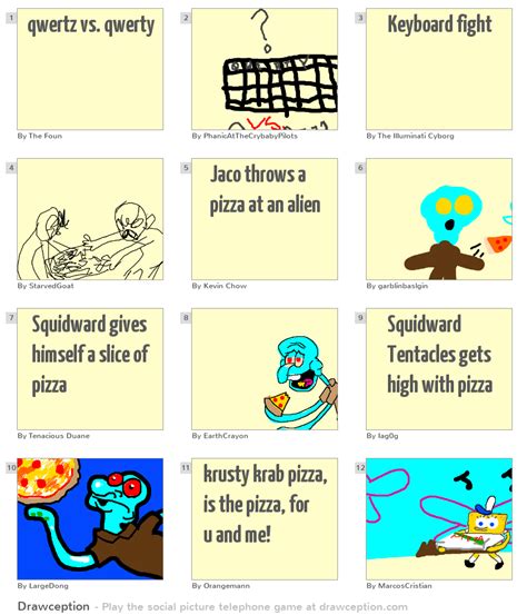 Qwertz Vs Qwerty Drawception