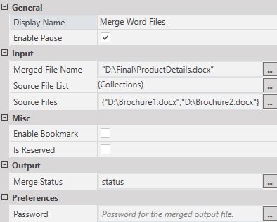 Merge Word Files