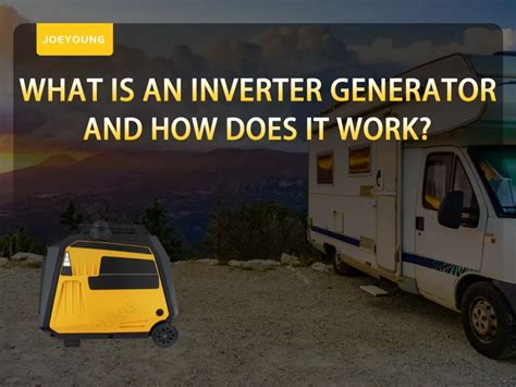 What Is An Inverter Generator And How Does It Work JOEbabe