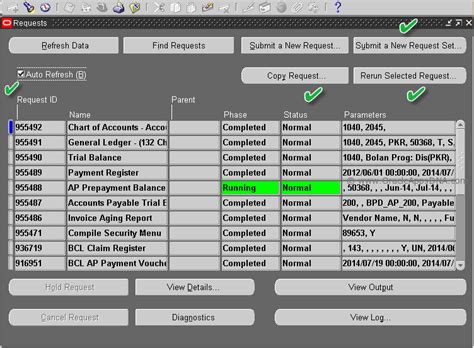 a killer “auto refresh” option on concurrent request window new features to concurrent request