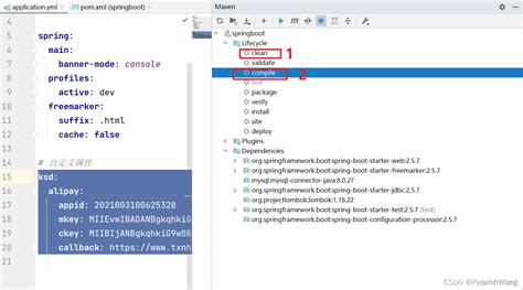 Spring Boot 获取pom文件中propertie信息 获取springboot的配置文件内容mob6454cc696f04的技术