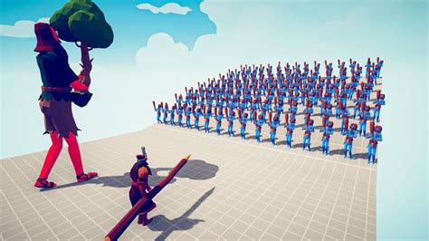 Tree Giant Vlad Vs Units Army Totally Accurate Battle Simulator