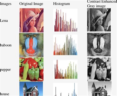 Input And Enhancement Images Download Table