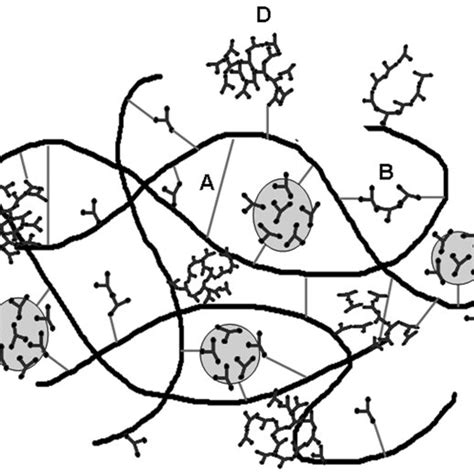 Idealized Network Derived From Peroxide Curing Agent In Presence Of Download Scientific Diagram