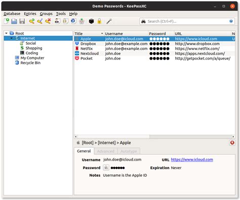 Install Keepassxc For Linux Using The Snap Store Snapcraft