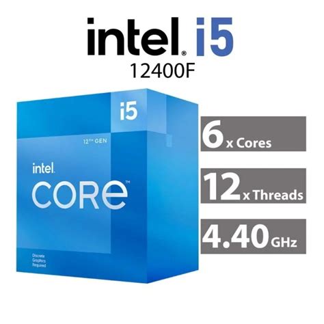 [ถูกสุดๆ 11 11] Cpu ซีพียู Intel Core I5 12400f 2 5 Ghz Socket Lga 1700 รับประกัน 3 Y