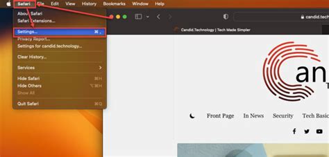 Uninstall Extension From Safari Ss1 Candidtechnology