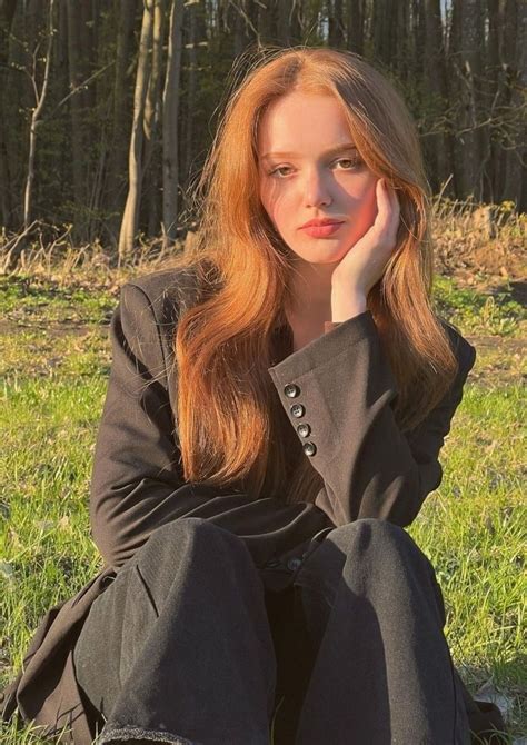 Yana Nikolaeva Beautiful Redheads Igsunblumer Pretty Redhead