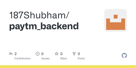 Github 187shubhampaytmbackend