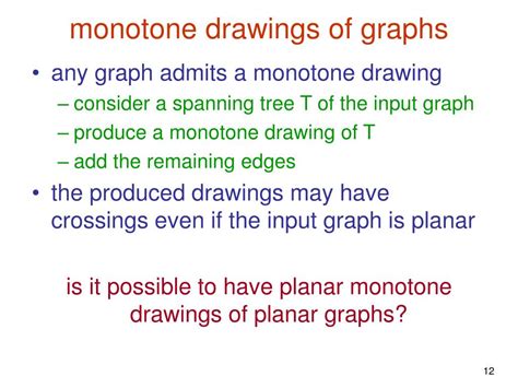 PPT Monotone Drawings Of Graphs PowerPoint Presentation Free Download ID 7036680