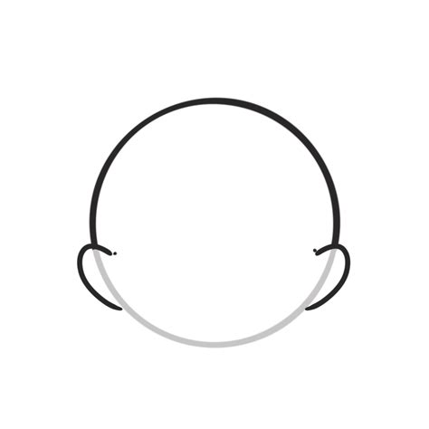 How To Draw Chibi Head Front View
