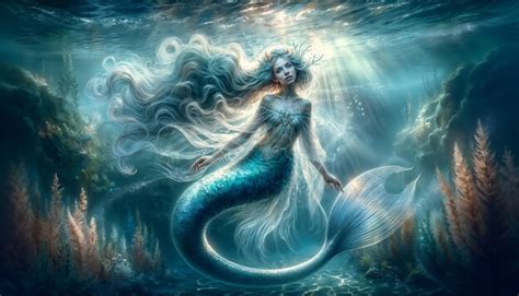 Sereia Encantadora Em Underwater Dreamscape K Wallpaper Fantasy
