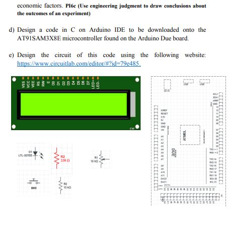 Solved Question Design A Code In C On Arduino IDE To Be Chegg