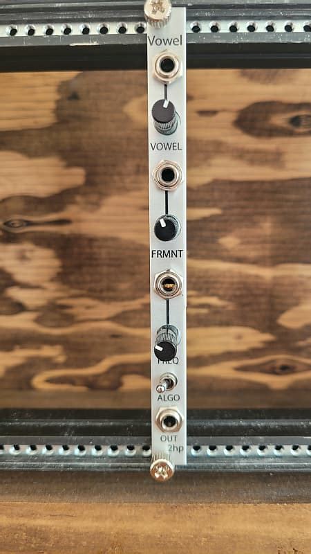 2hp vowel formant synthesis excellent condition reverb