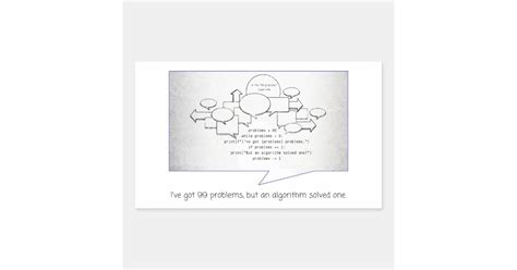 Funny Algorithm Rectangular Sticker Zazzle