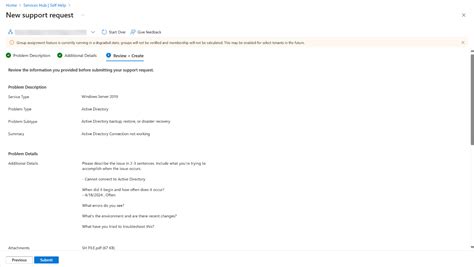打开支持请求 Microsoft Learn