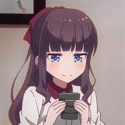 Cute Anime Icon Of Hifumi Takimoto