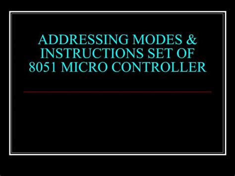 microprocessor and microcontroller notes ppt ppt