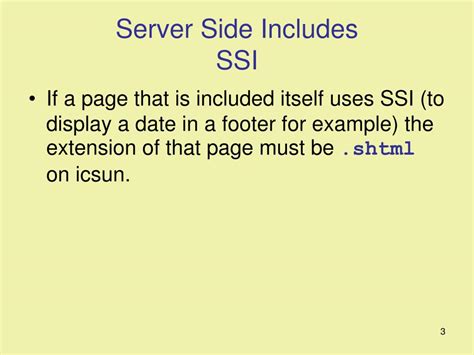 ppt server side includes and cgi scripts powerpoint presentation