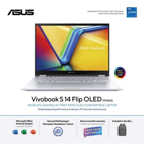 Jual Asus Vivobook S Flip Oled Tp Va Oleds Cool Silver Di Seller Database Computer