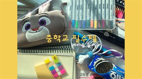 💛있으면 좋은중학교 필수템💛 Youtube