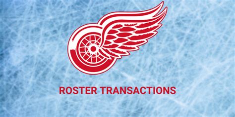 Detroit Red Wings Place Six On Waivers Inside The Rink