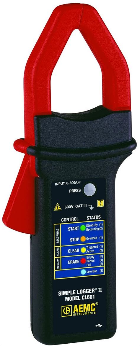 AEMC CL601 Simple Logger II Single Channel Clamp On Current Data Logger Review Data Loggers