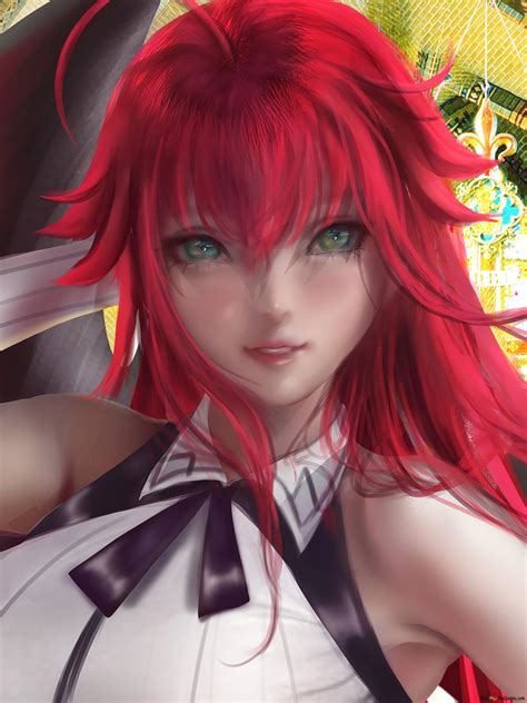 High School Dxd Rias Gremory 4k Hintergrundbild Herunterladen