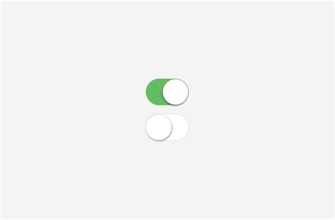 ios 7 styled switches free psd download freeimages