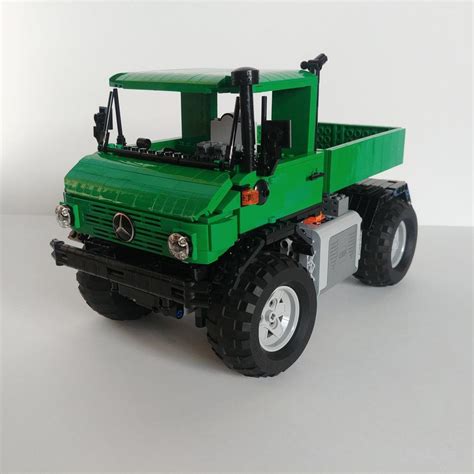 Lego Moc Technic Unimog 406 By Sir Tobster Rebrickable Build With Lego