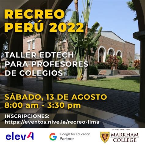 Markham College Peru On Linkedin Markhamcollegeperu Markham Colegio