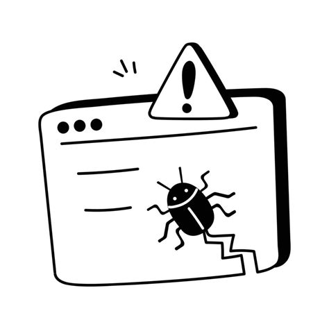 Illustration Of Identifying And Fixing Errors In Code Or Applications
