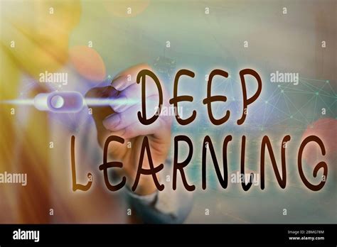 Writing Note Showing Deep Learning Business Concept For Hierarchical Abstractions Artificial