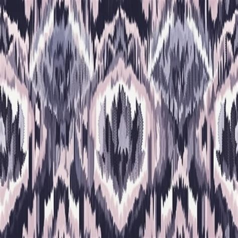 Seamless Pattern With A Pattern Of Boho Colors Premium Ai Generated