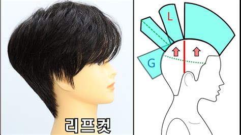 리프컷 입니다 리프컷 헤어디자이너 커트교육 Youtube