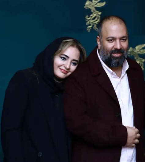 ژست‌های عاشقانه علی اوجی و نرگس محمدی در جشنواره فیلم فجر عکس