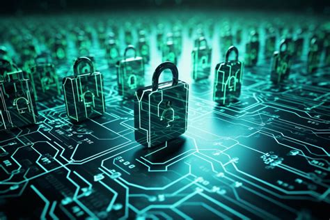 Digital Data Security System Cyber Security Big Data Analysis Illustration Premium Ai