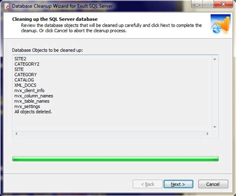 Sql Server Database Cleanup